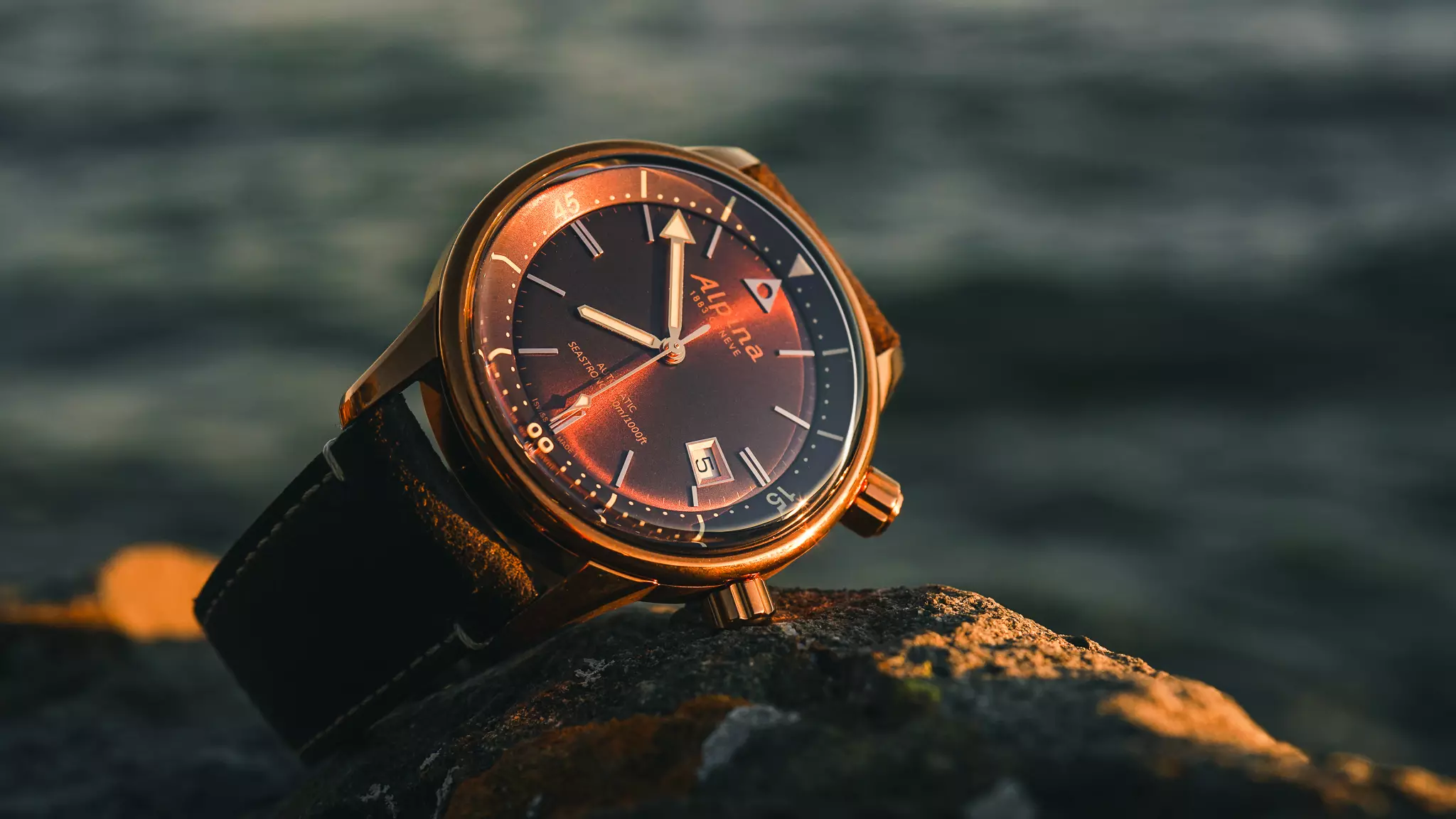 Alpina Seastrong Diver Heritage Uhr zum Anfassen