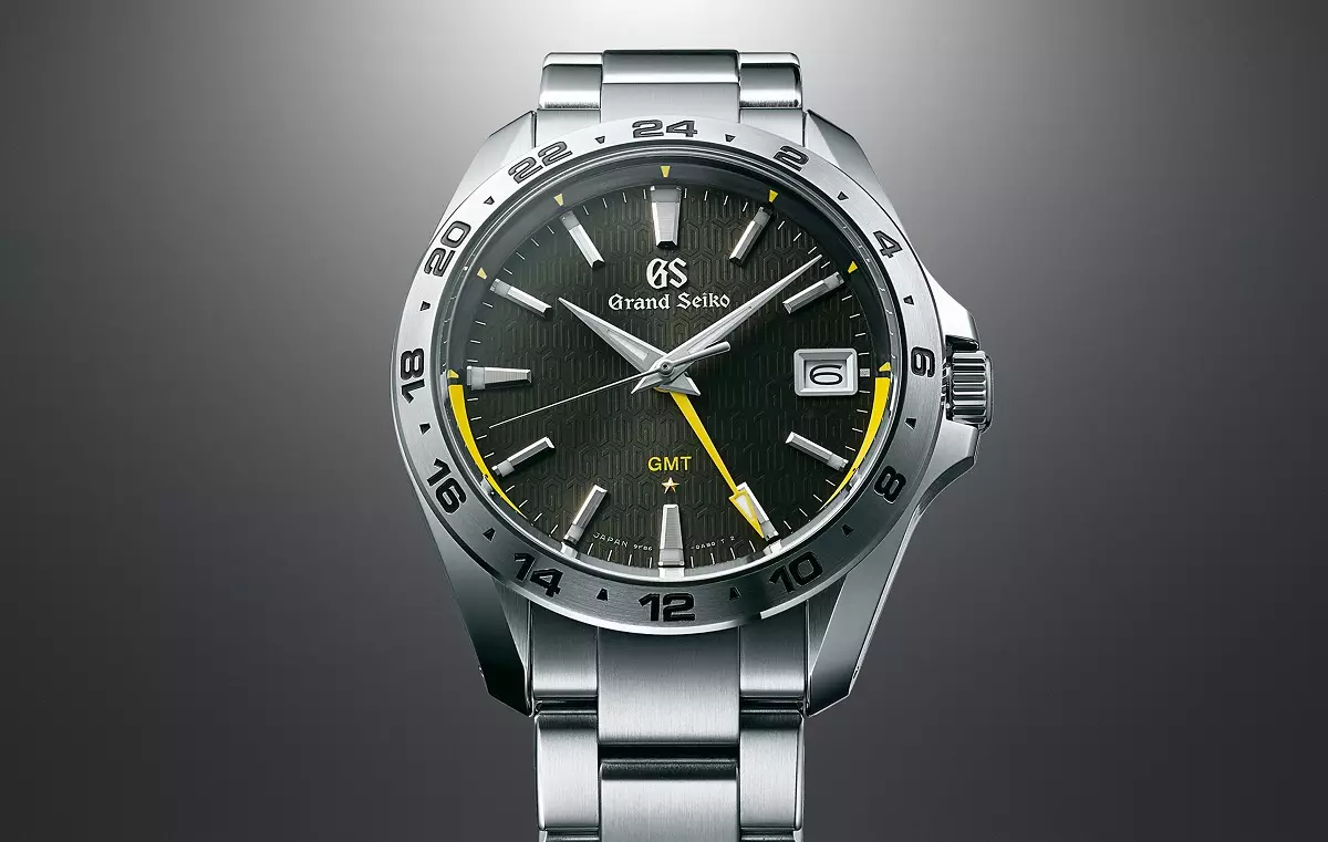 گرینڈ سیکو 9F کوارٹز GMT گھڑیاں پہلی بار 9F کوارٹز GMT کیلیبر کی خاصیت رکھتی ہیں 28172_1