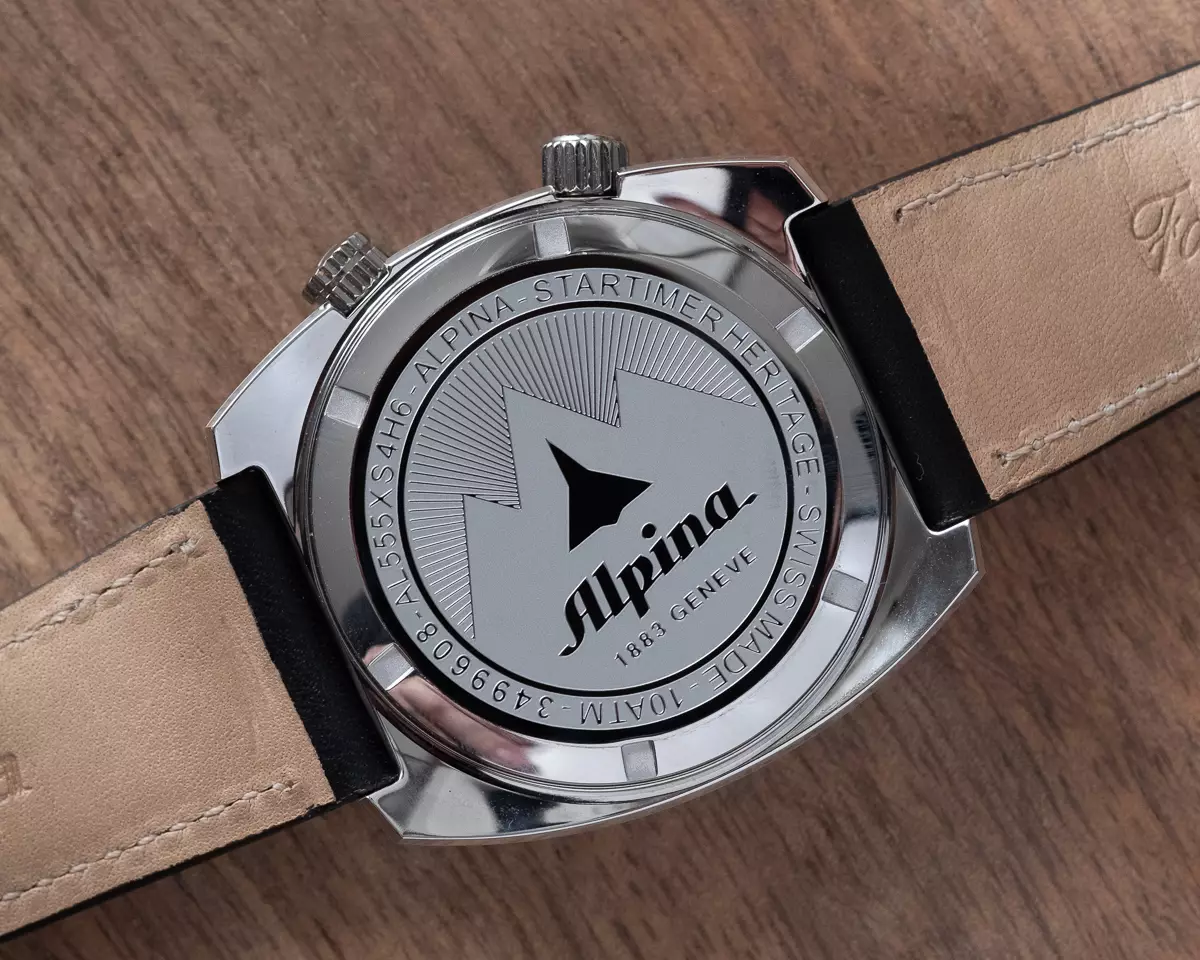 Гръб на кутията Alpina Startimer Pilot Heritage