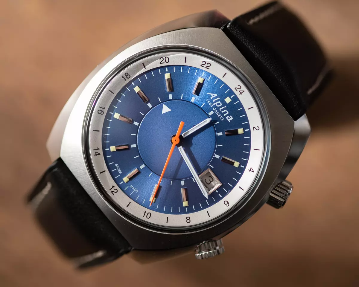 หน้าปัด Alpina Startimer Pilot Heritage