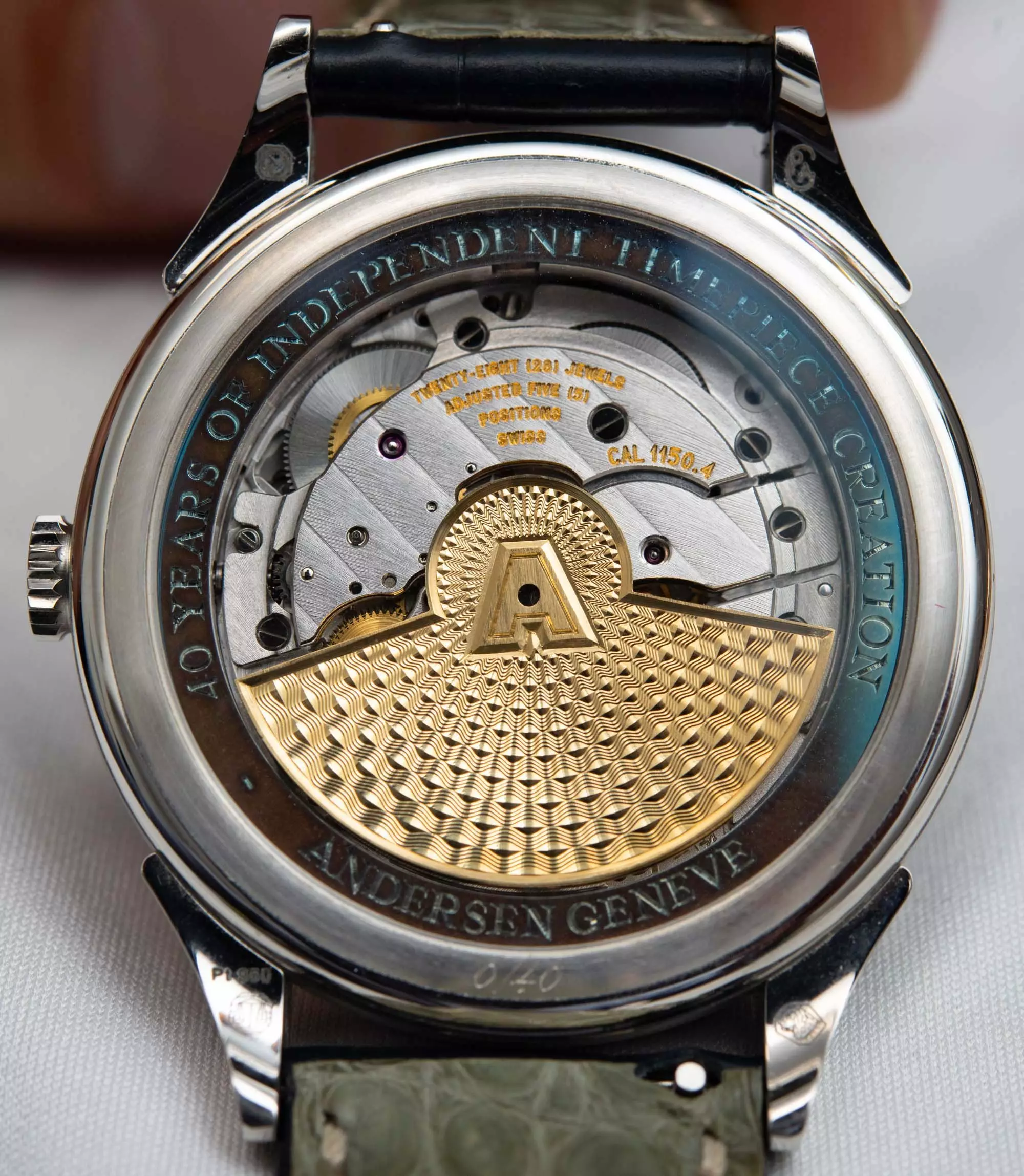 Práctico: Andersen Geneve Jumping Hours 40th Anniversary Watch 2830_12