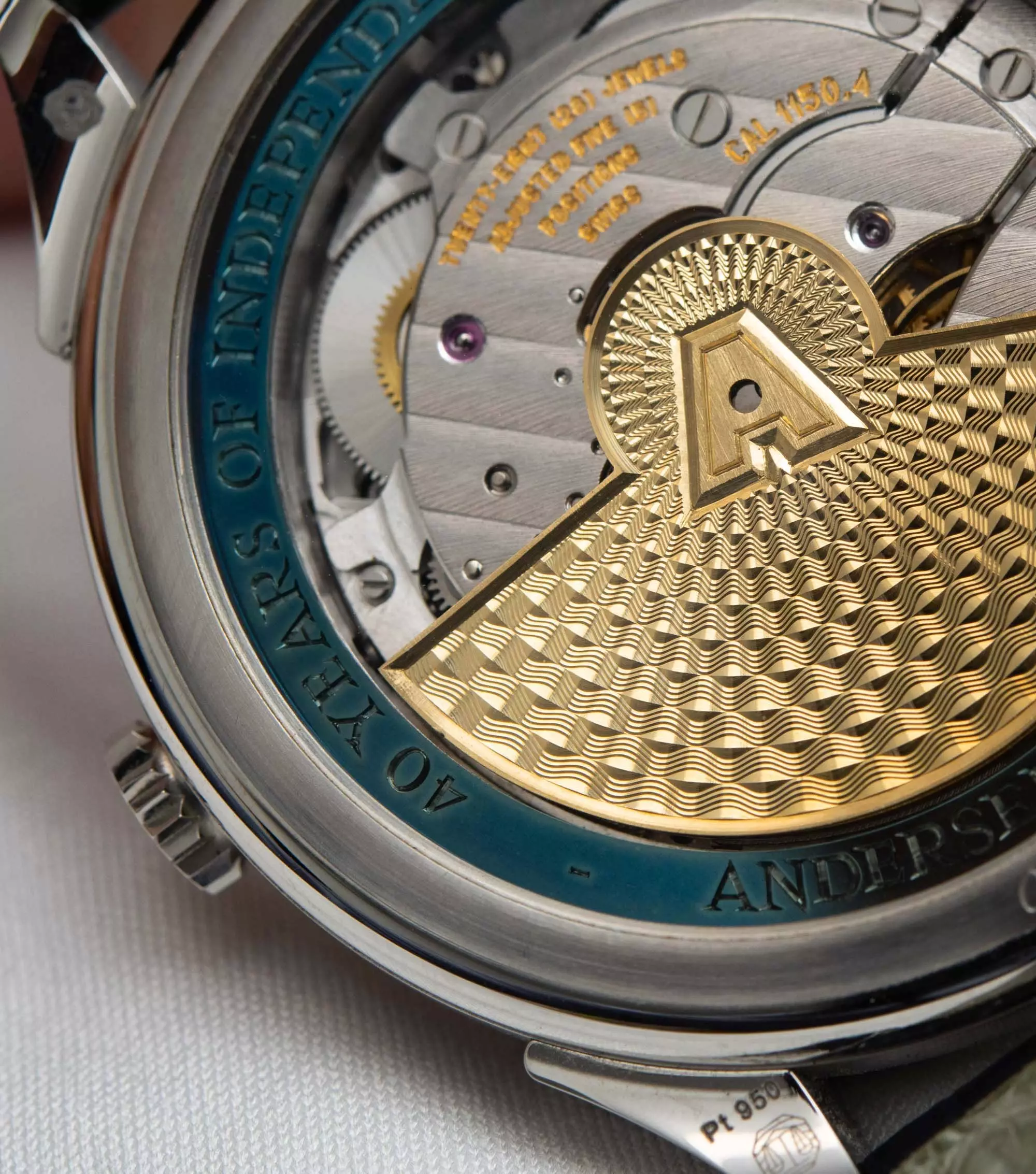 Izandla Zivuliwe: I-Andersen Geneve Jumping Hours 40th Anniversary Watch 2830_13