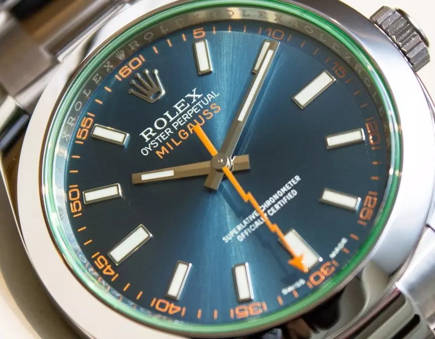 Rolex-Milgauss-Markatu urdina-4