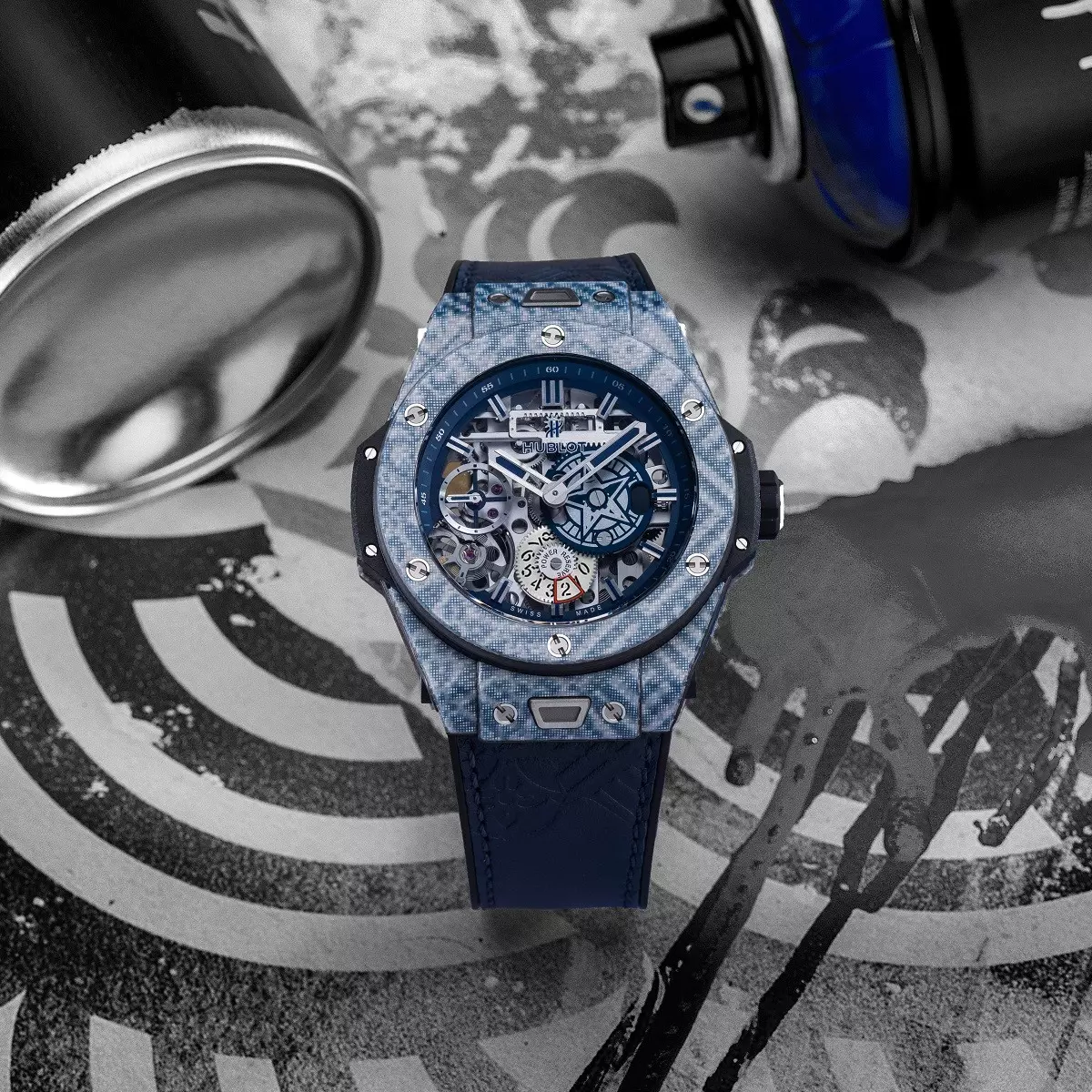 Đồng hồ Hublot Big Bang Meca-10 Shepard Fairey phiên bản giới hạn 28370_3