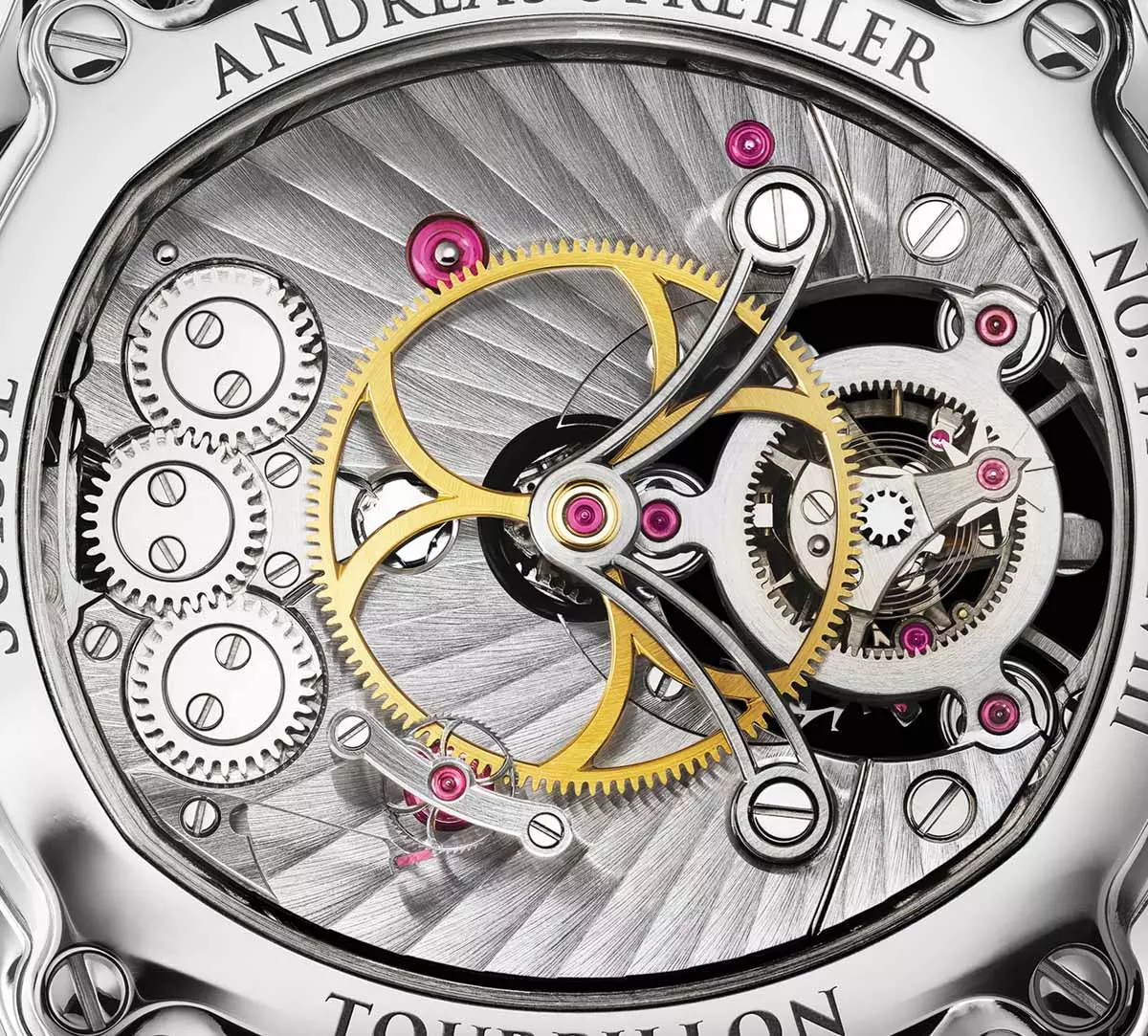 UAndreas Strehler Transaxle Remontoir Tourbillon Watch 2837_3