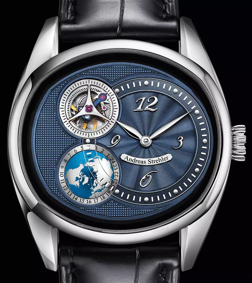 Andreas Strehler Sauterelle À Heure Mondiale Watch 2838_1