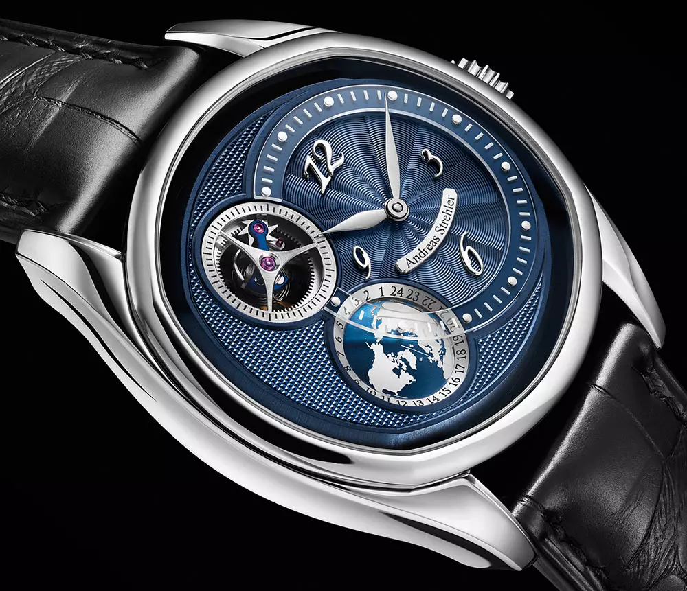 Andreas Strehler Sauterelle À Heure Mondiale Watch 2838_3