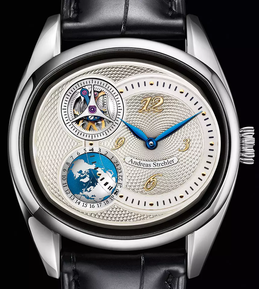 Andreas Strehler Sauterelle À Heure Mondiale Watch 2838_4