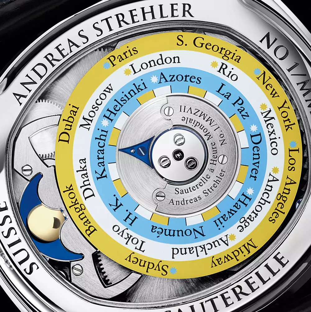 Andreas Strehler Sauterelle Jam Tangan Heure Mondiale 2838_7