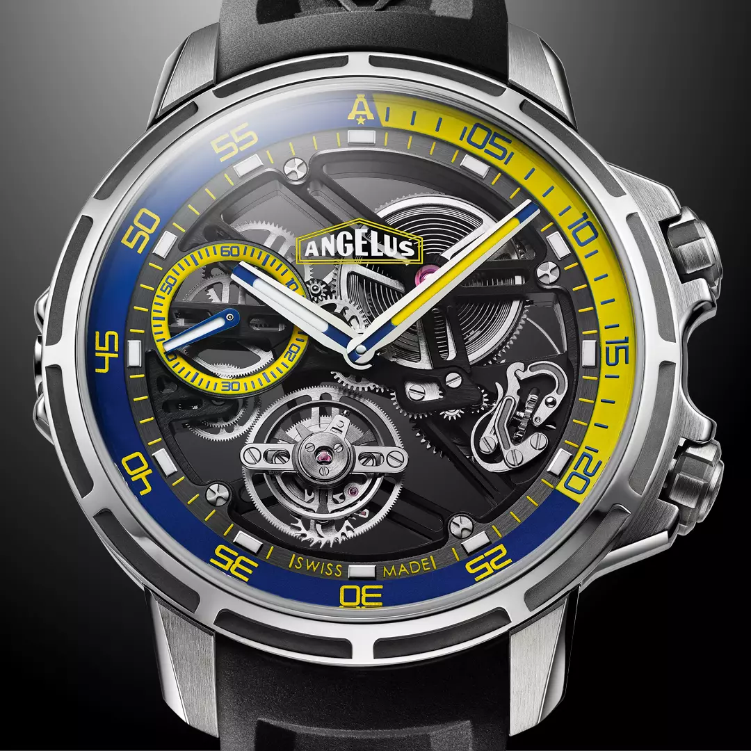 ساعة Angelus U50 Diver Tourbillon 2845_5