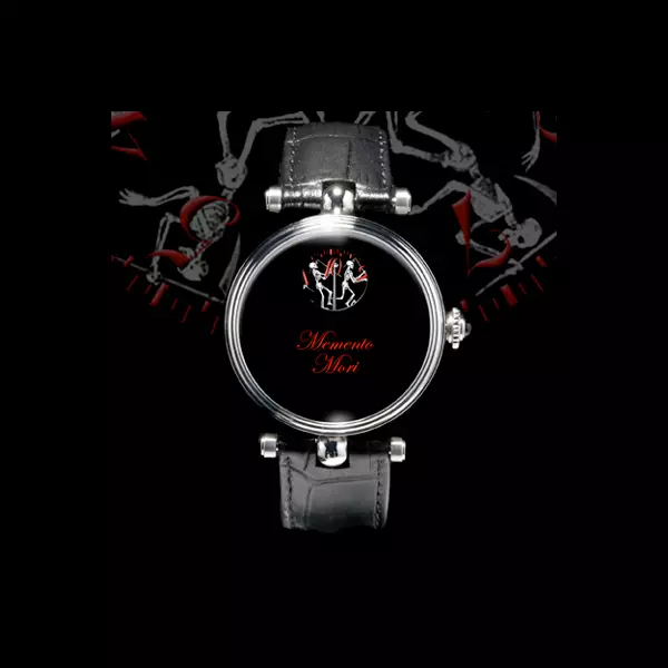 Angular Momentum Phenakistoscope Watches - Memento Mori & Little Dhiyabhorosi