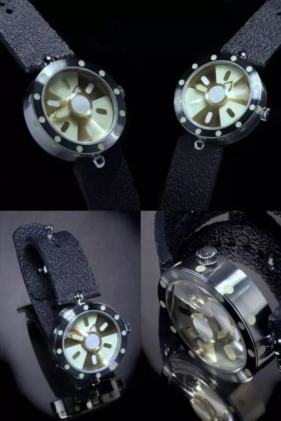 Уникатен часовник со слободна рака TEC/A13 парче со аголен момент 2859_5