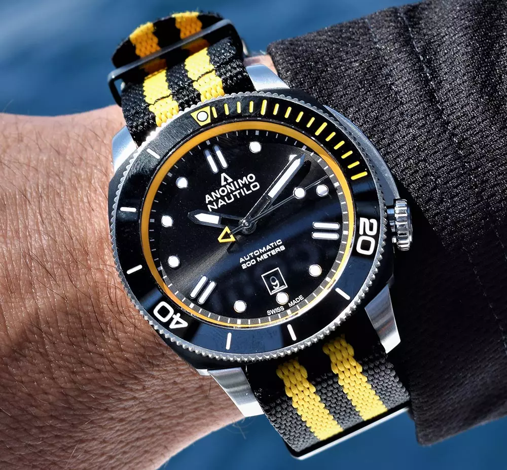 Värikäs uusi Anonimo Nautilo NATO -kellokokoelma 2874_2