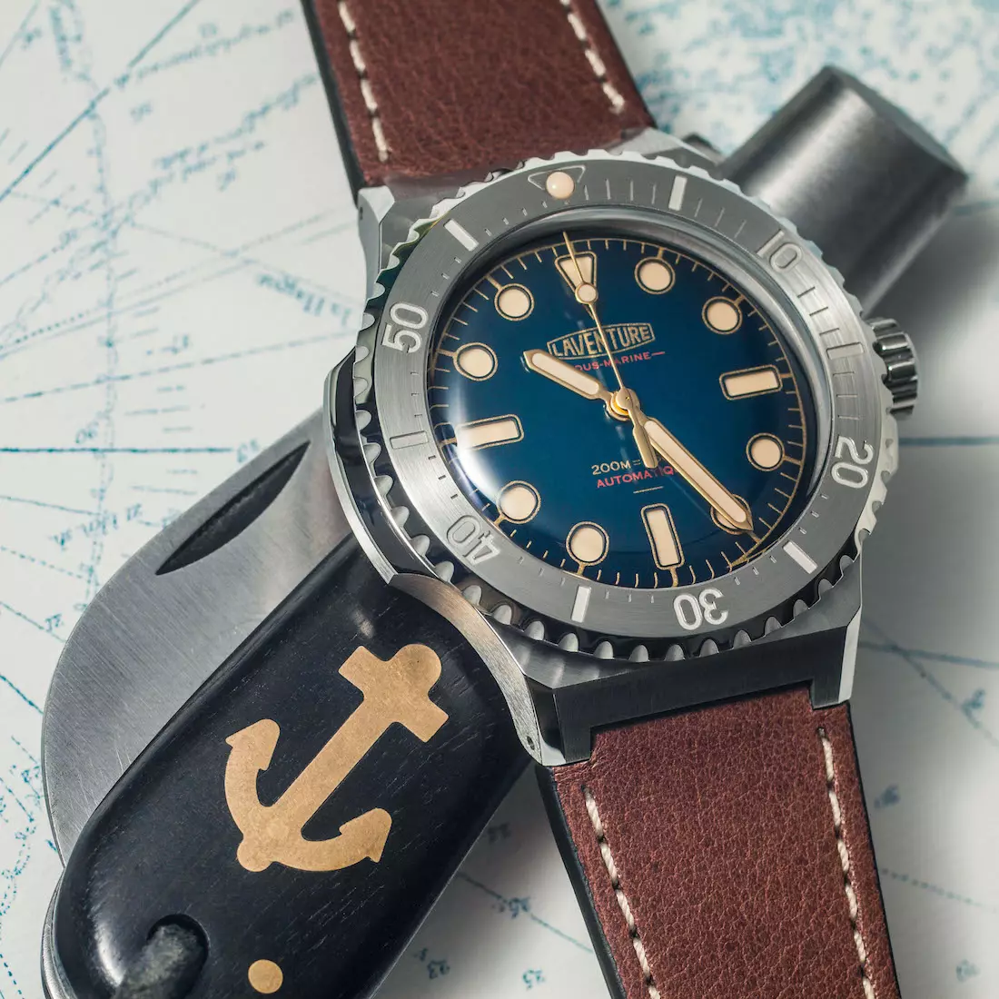 Laventure-Sous-Marine-Steel-Watch-Blue