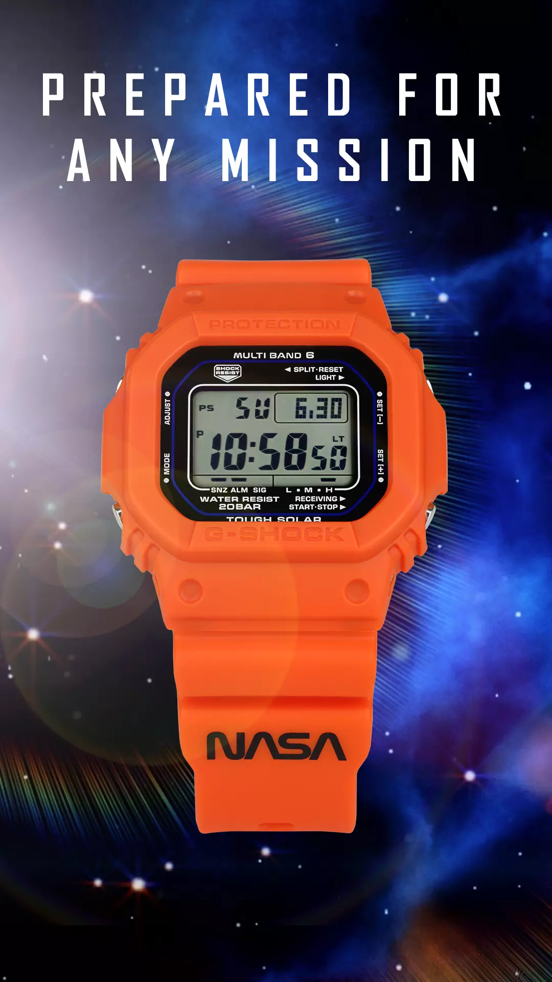 Final Frontier: edisyon limite Casio G-Shock Watch sa a se yon pa ka rate, lanse nan Augustine nan Los Angeles. 28_1