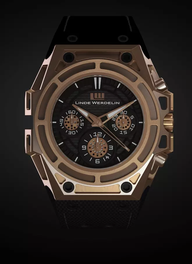 Linde Werdelin SpidoSpeed 골드 시계 29178_1