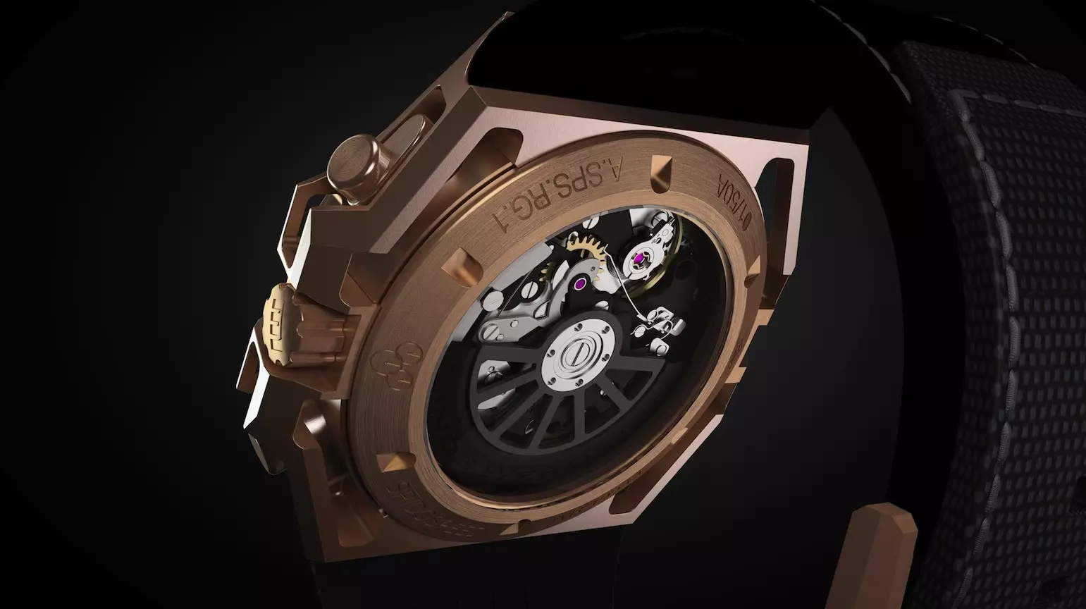 Linde Werdelin SpidoSpeed 골드 시계 29178_4