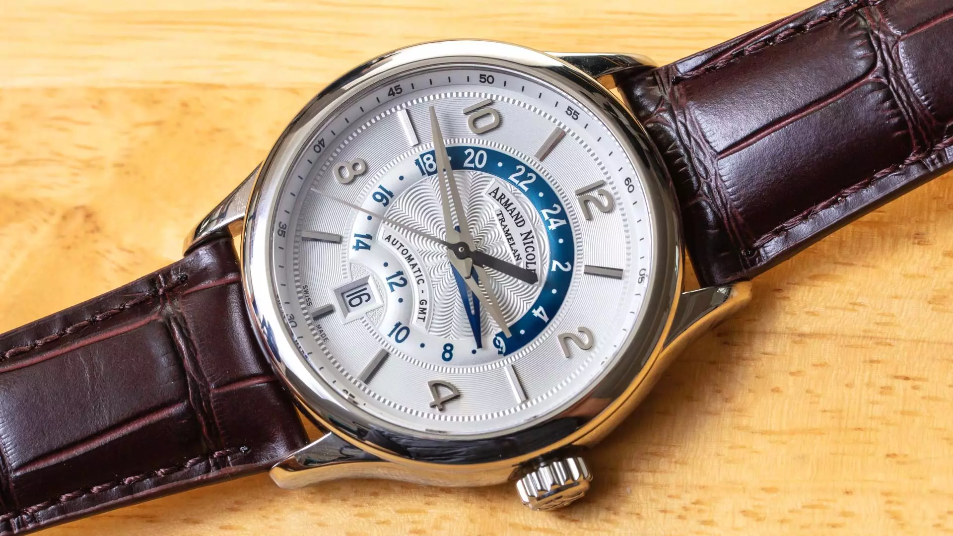 Armand Nicolet M02-4 GMT வாட்ச் விமர்சனம்