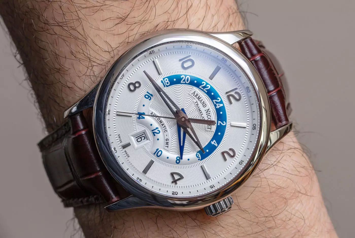 Armand Nicolet M02-4 GMT 手錶評論 2920_1