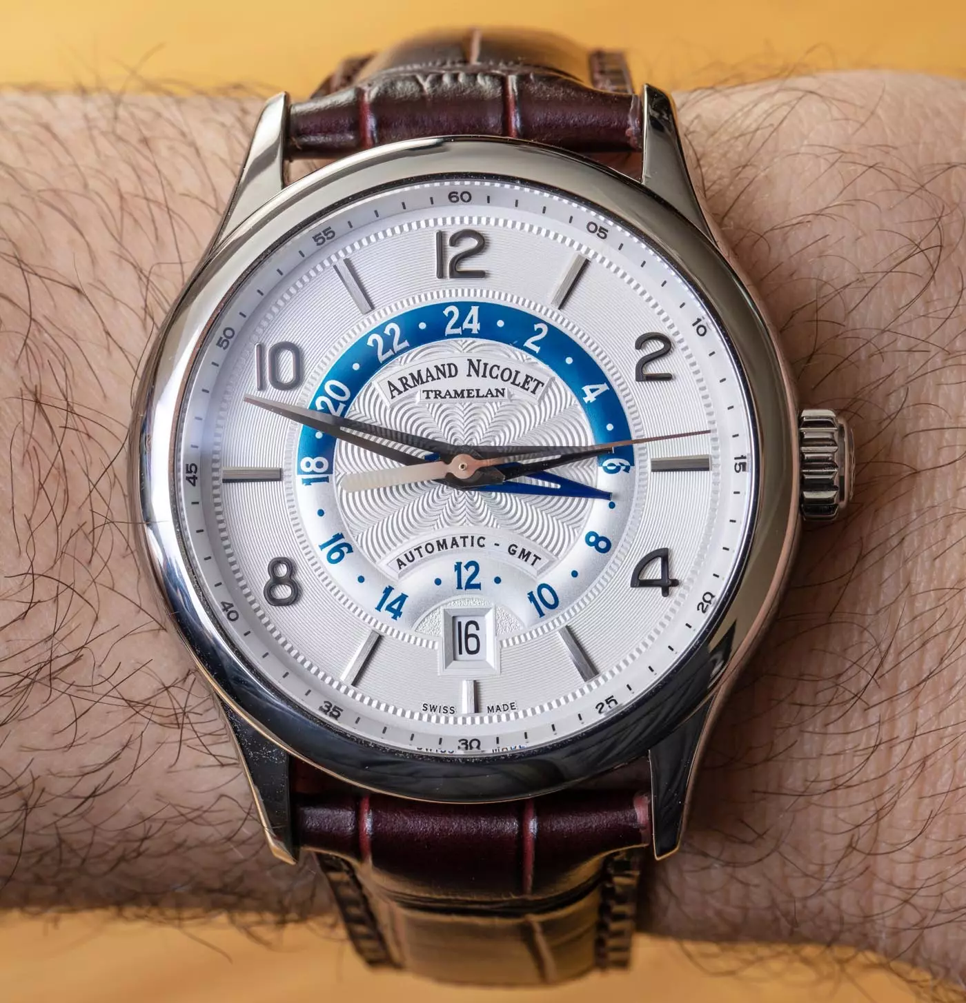 Armand Nicolet M02-4 GMT 手錶評論 2920_2
