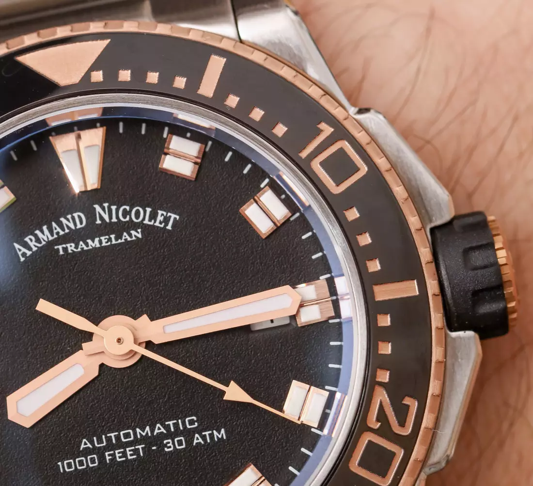 Armand Nicolet JS9 Dive Watch ပြန်လည်သုံးသပ်ခြင်း။ 2921_7