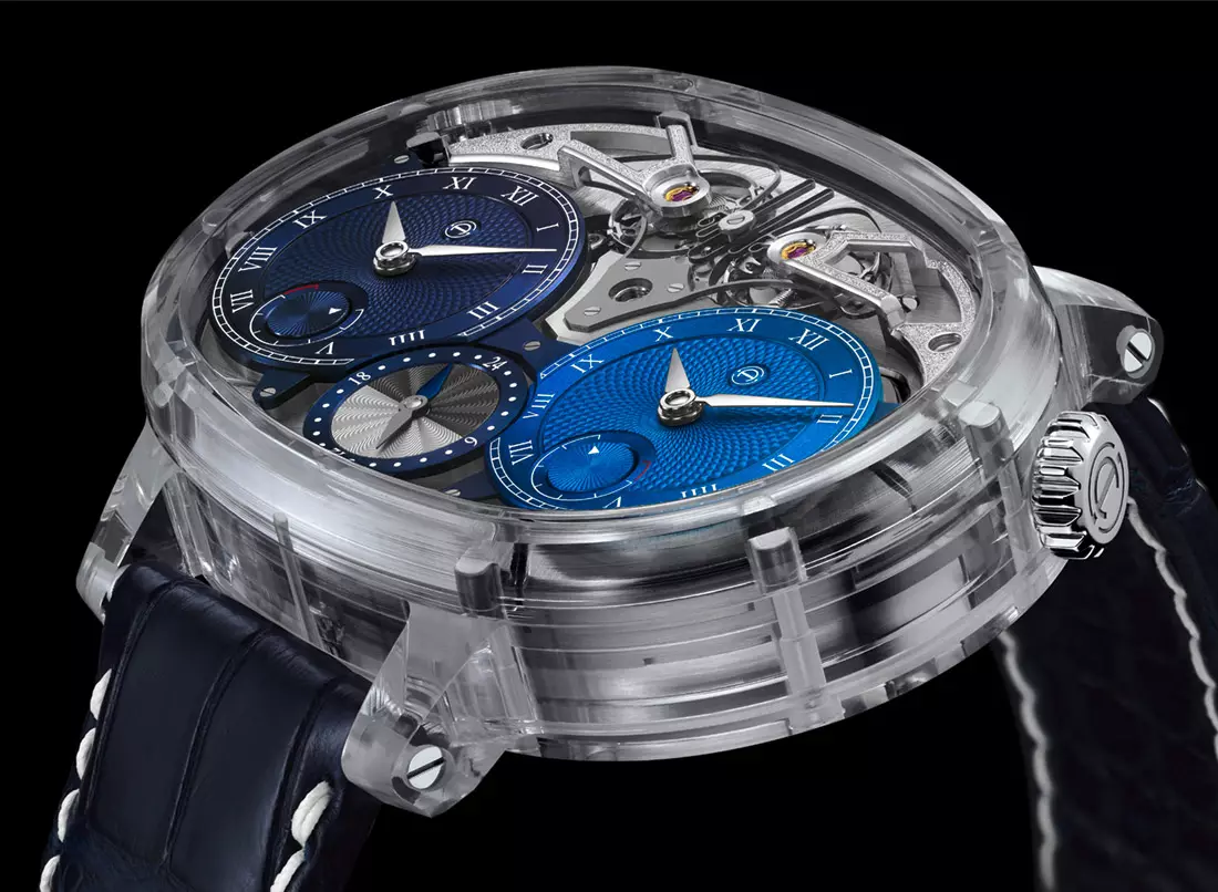 Jam tangan Armin Strom Dual Time Resonance Sapphire