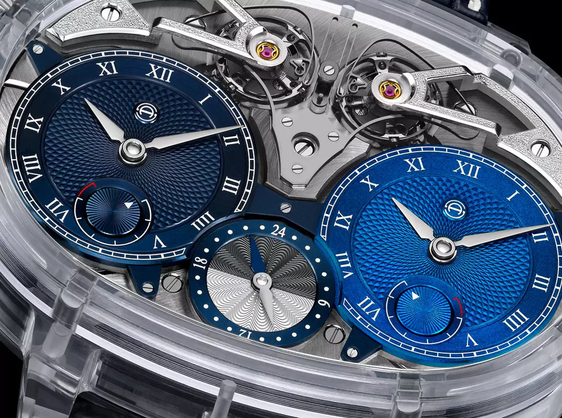 Armin Strom 雙時間共振藍寶石錶盤