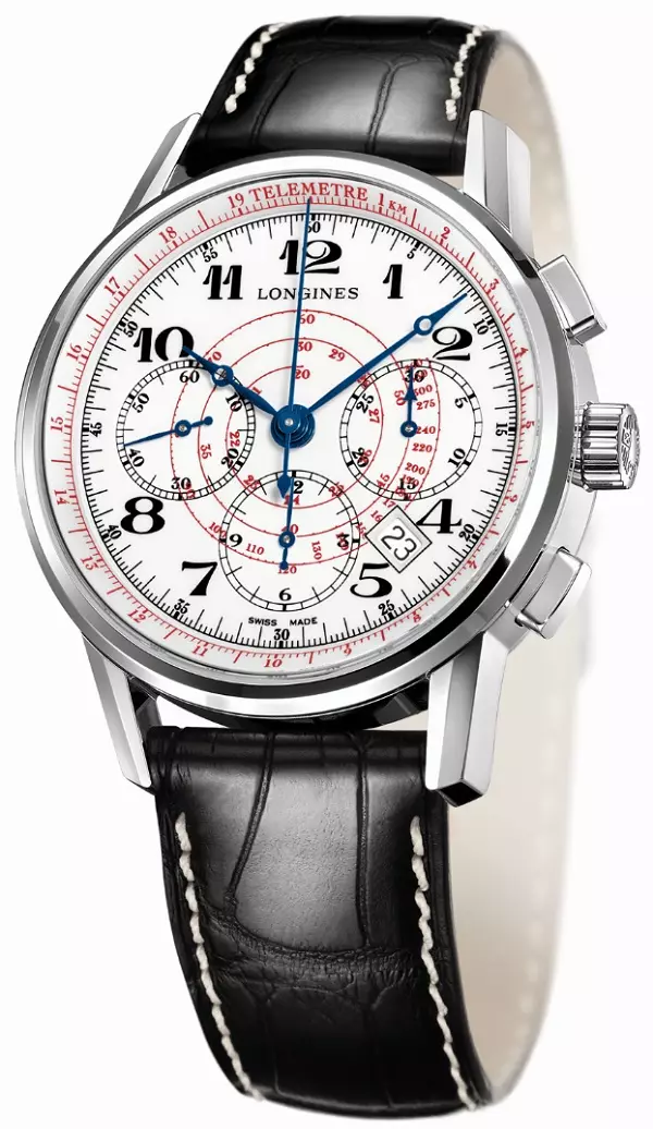 Longines Telemeter & Tachymeter Chronograph Watches 29295_1
