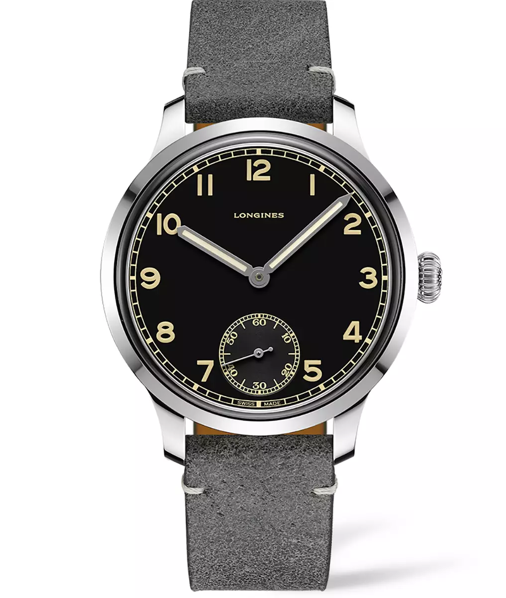 Longines odhaľuje klasický vojenský štýl s Heritage Military 1938 29334_2