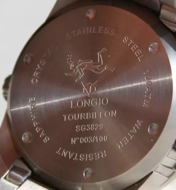 “Longio Telamon Tourbillon” 1000 metr çümdüriji syn syn 29366_5