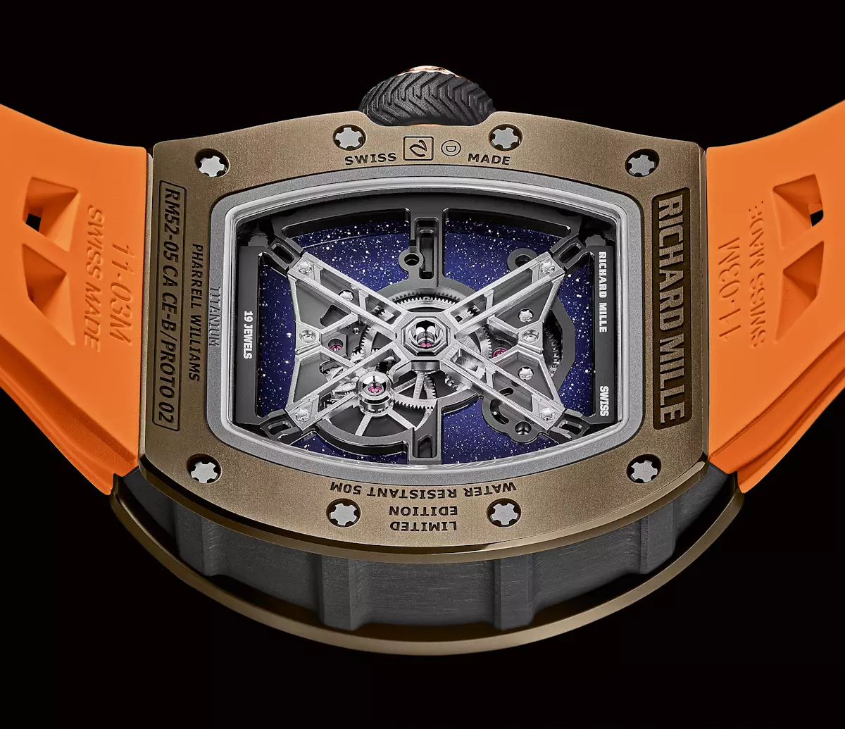 Richard Mille RM 52-05 Tourbillon Pharrell Williams Reloj de colaboración de edición limitada 29396_6