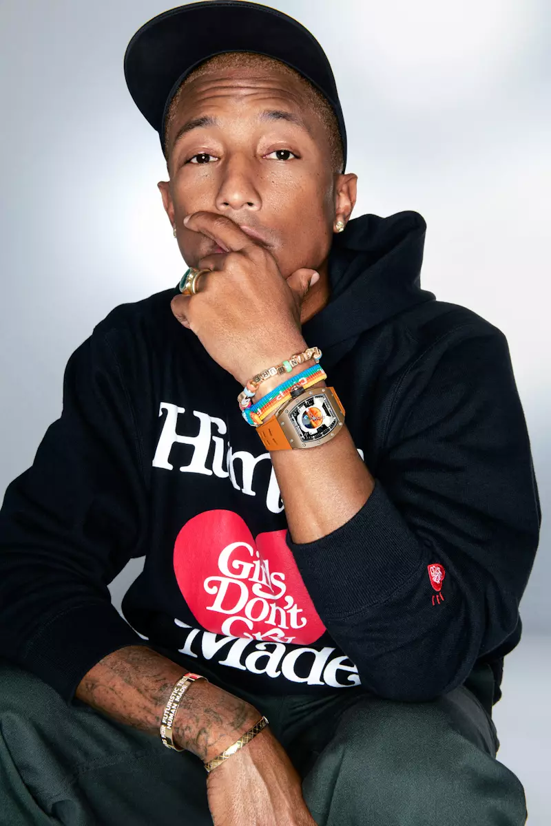 Richard Mille RM 52-05 Tourbillon Pharrell Williams riboto leidimo bendradarbiavimo laikrodis 29396_7