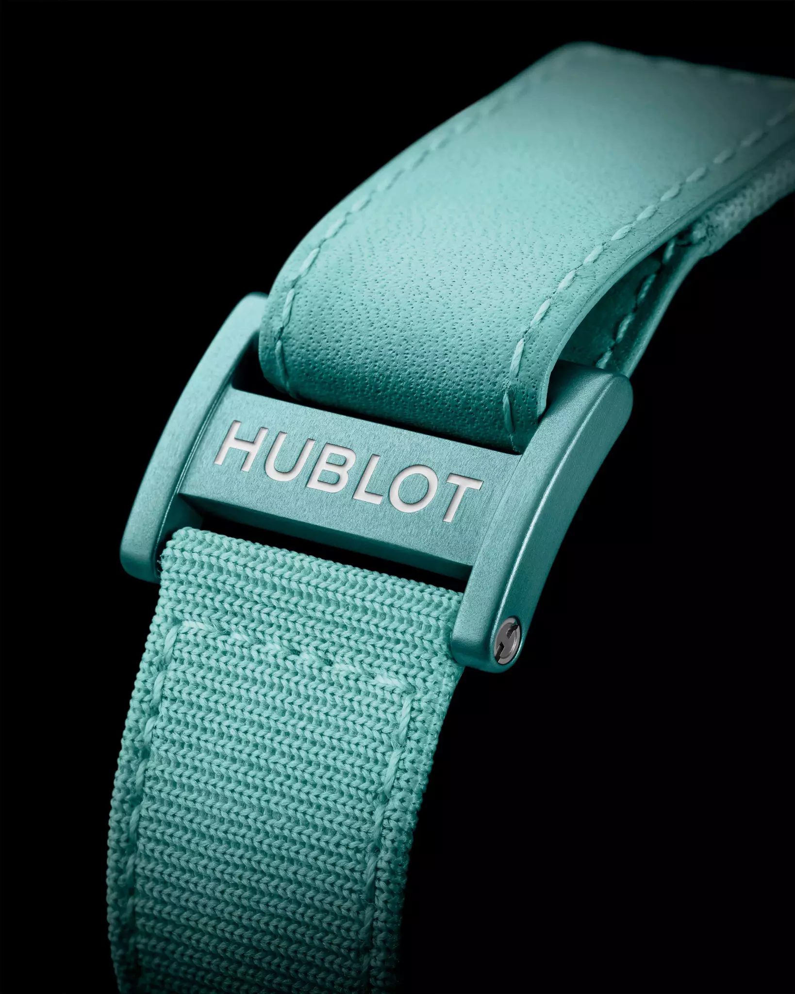 Hublot Yibira mucyi hamwe na Turquoise Nshya Anodize Aluminium Big Bang Unico 2977_5