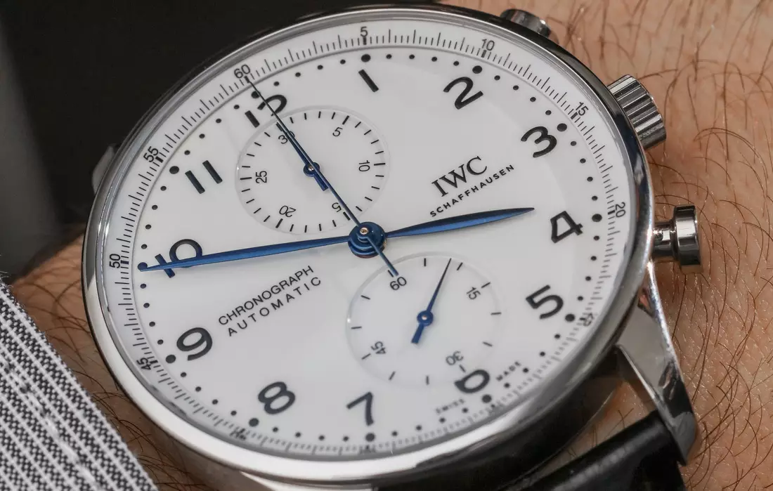 IWC Portugieser Chronograph Edition '150 Years' ranteessa