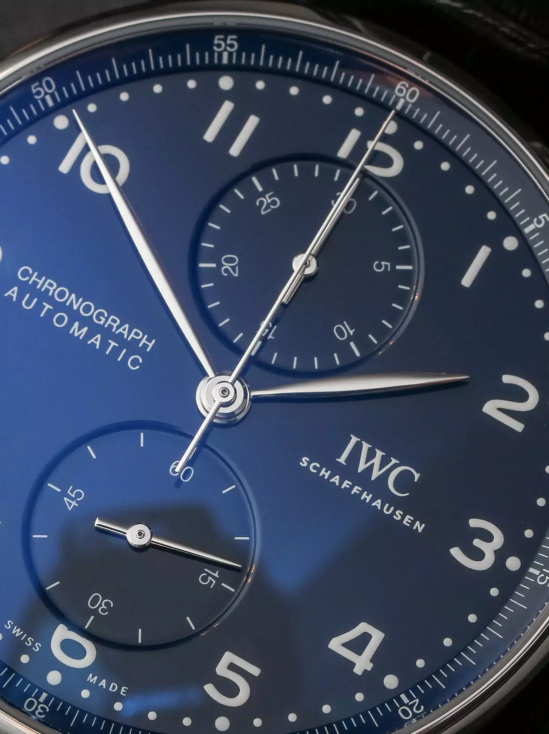 IWC Portugieser Chronograph Edition '150 Years' kellotaulu