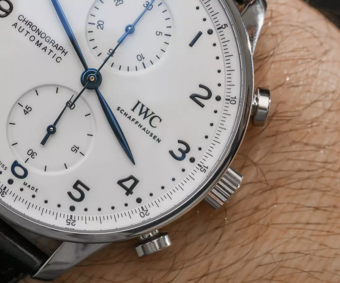 IWC Portugieser Chronograph Edition '150 Years' kellotaulu