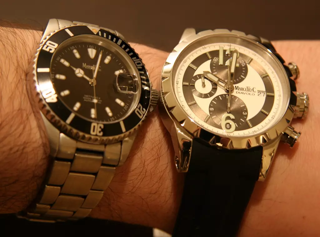 Marcello C. Diavolo ir Nettuno 3 laikrodžiai
