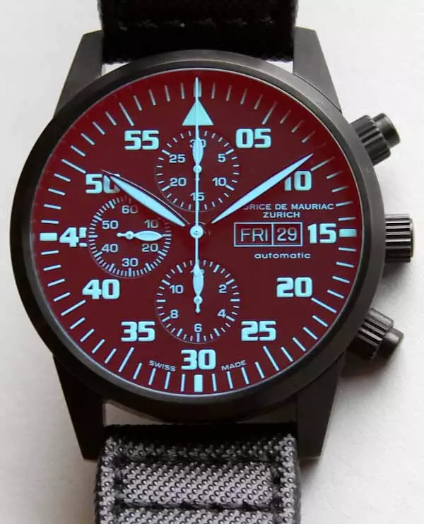 Maurice de Mauriac Chronograph Yemazuva Ano Tactical Vision Watch Review 30451_1
