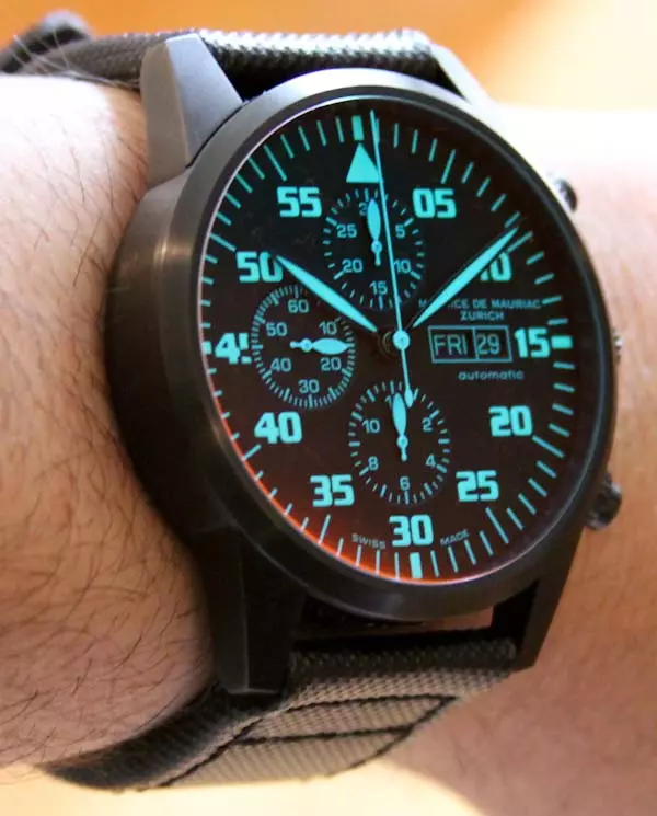 Maurice de Mauriac Chronograph Yemazuva Ano Tactical Vision Watch Review 30451_2
