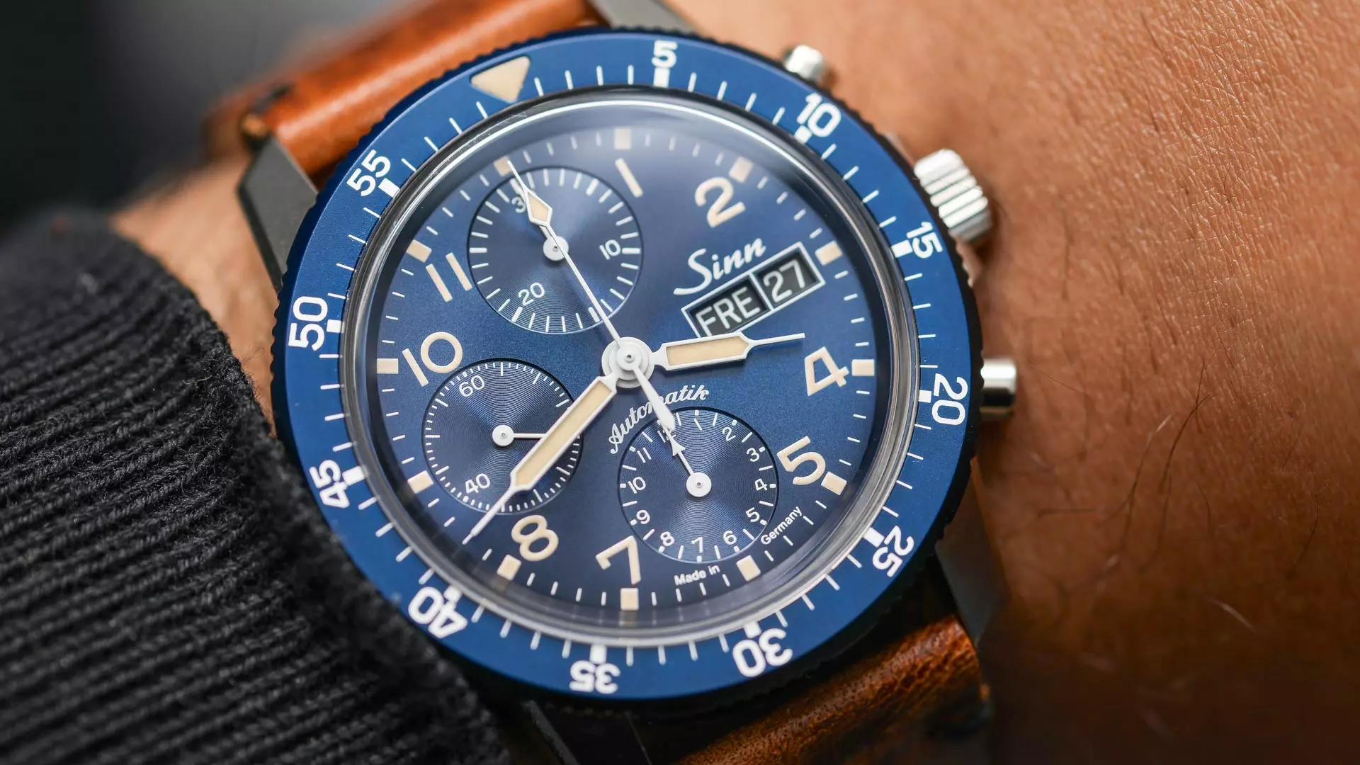 Sinn 103 Sa B E Pilot chronograaf hands-on