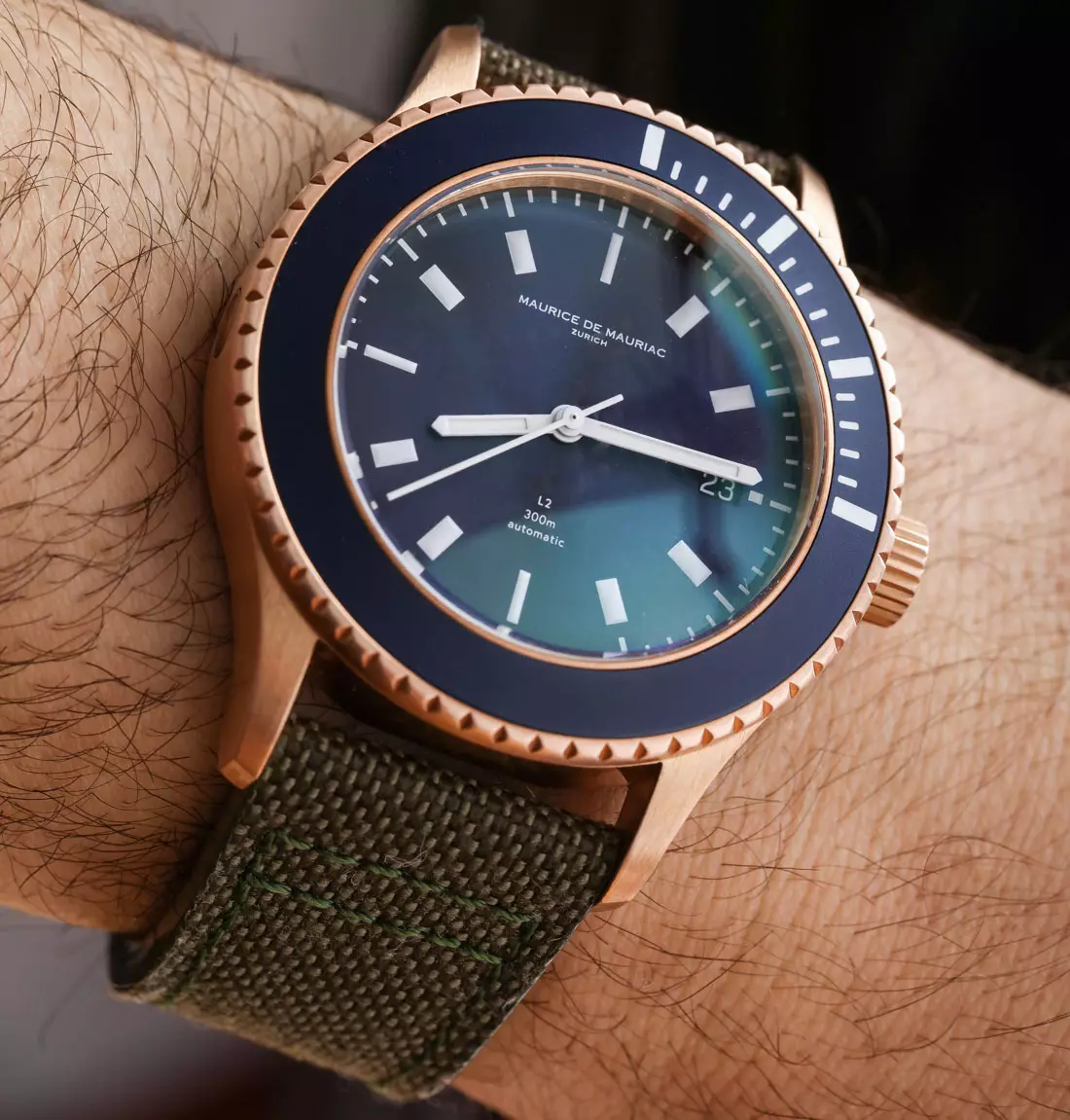 Maurice De Mauriac L2 Diver Bronze Watch Review | 2/2. oldal 30505_1