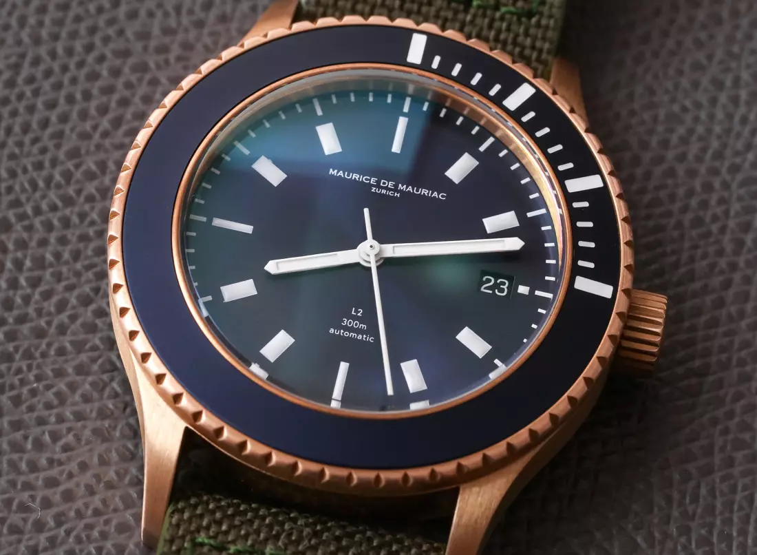 Maurice De Mauriac L2 Diver Bronze Watch Review | 2/2. oldal 30505_4