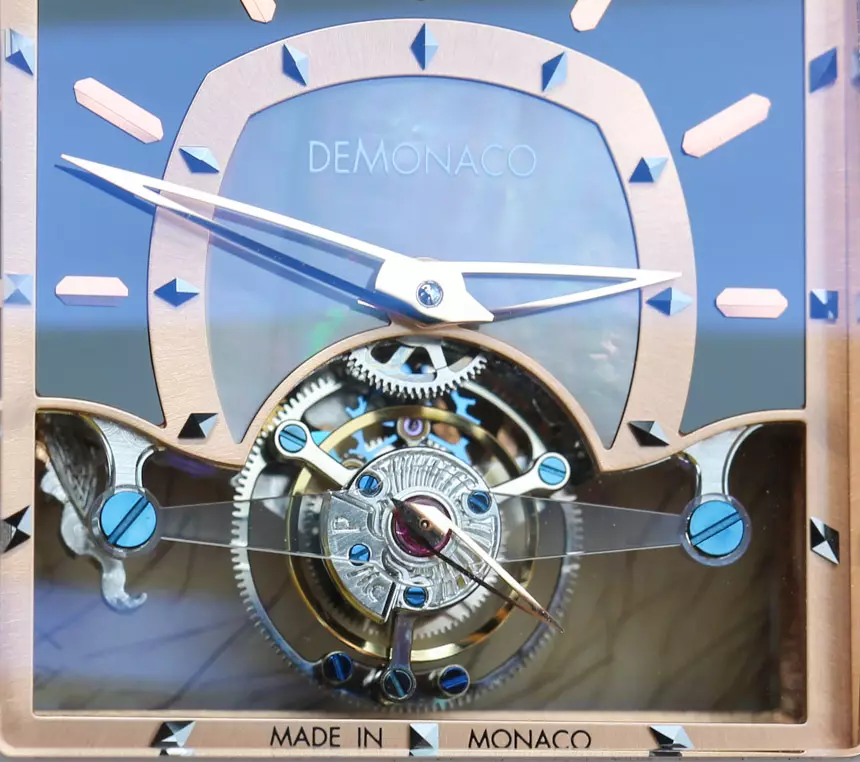 Ateliers DeMonaco Tourbillon Carre ਅਤੇ Ronde ਹੱਥਾਂ 'ਤੇ ਘੜੀਆਂ