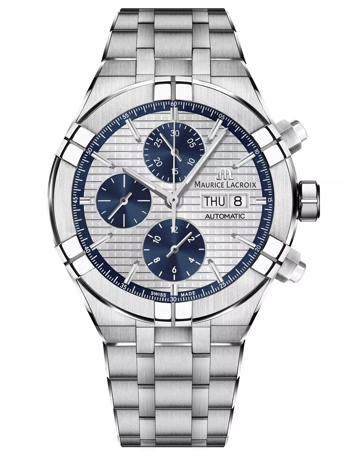 Uaireadóirí Maurice Lacroix Aikon Uathoibríoch Agus Aikon Chronograph Uathoibríoch 30641_3