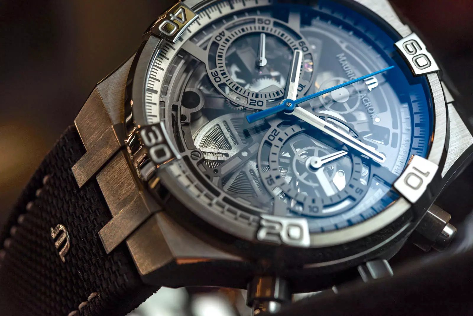 Hands-On: Maurice Lacroix Aikon Chronograph Skeleton Watch 30643_3