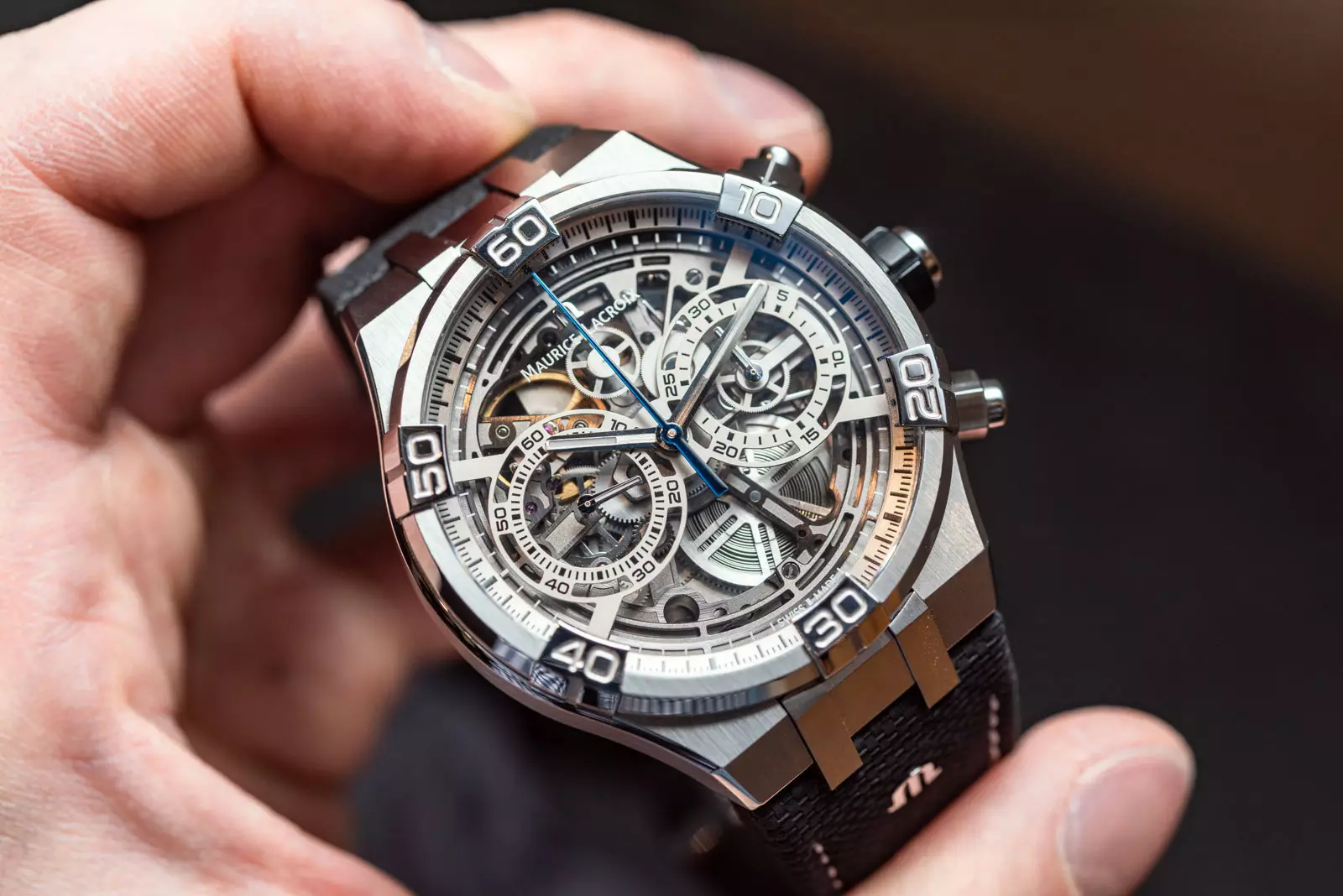 Hands-On: Maurice Lacroix Aikon Chronograph Skeleton Watch 30643_5