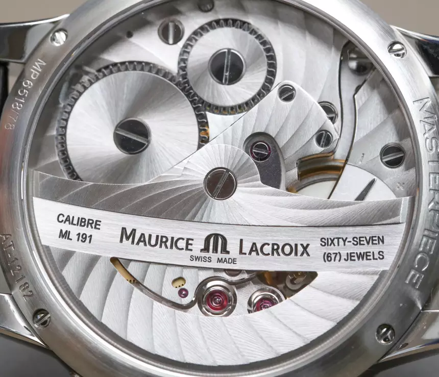 Maurice LaCroix Masterpiece Double Retrograde နှင့် Moon Retrograde နာရီများသည် လက်ဆွဲခြင်းဖြစ်ပါသည်။ 30651_10