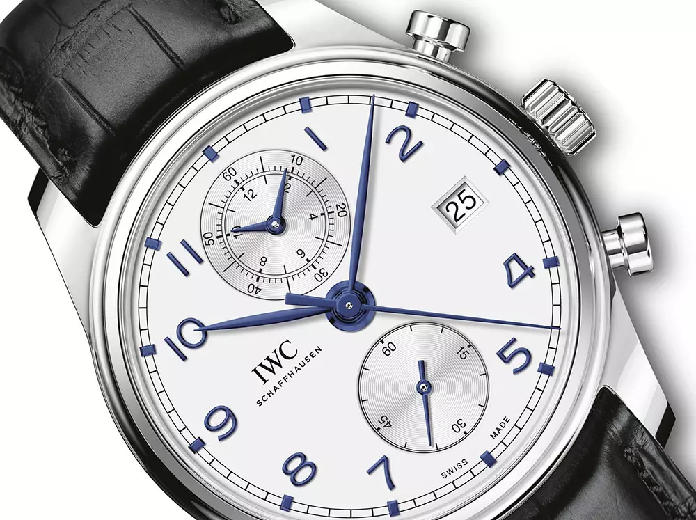 IWC Portugieser Chronograph კლასიკური საათი