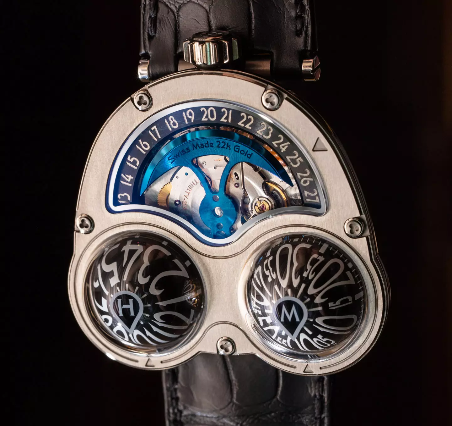 Гадзіннік MB&F HM3 Frog з тытана: апошні новы, даступны ў продажы 30791_1