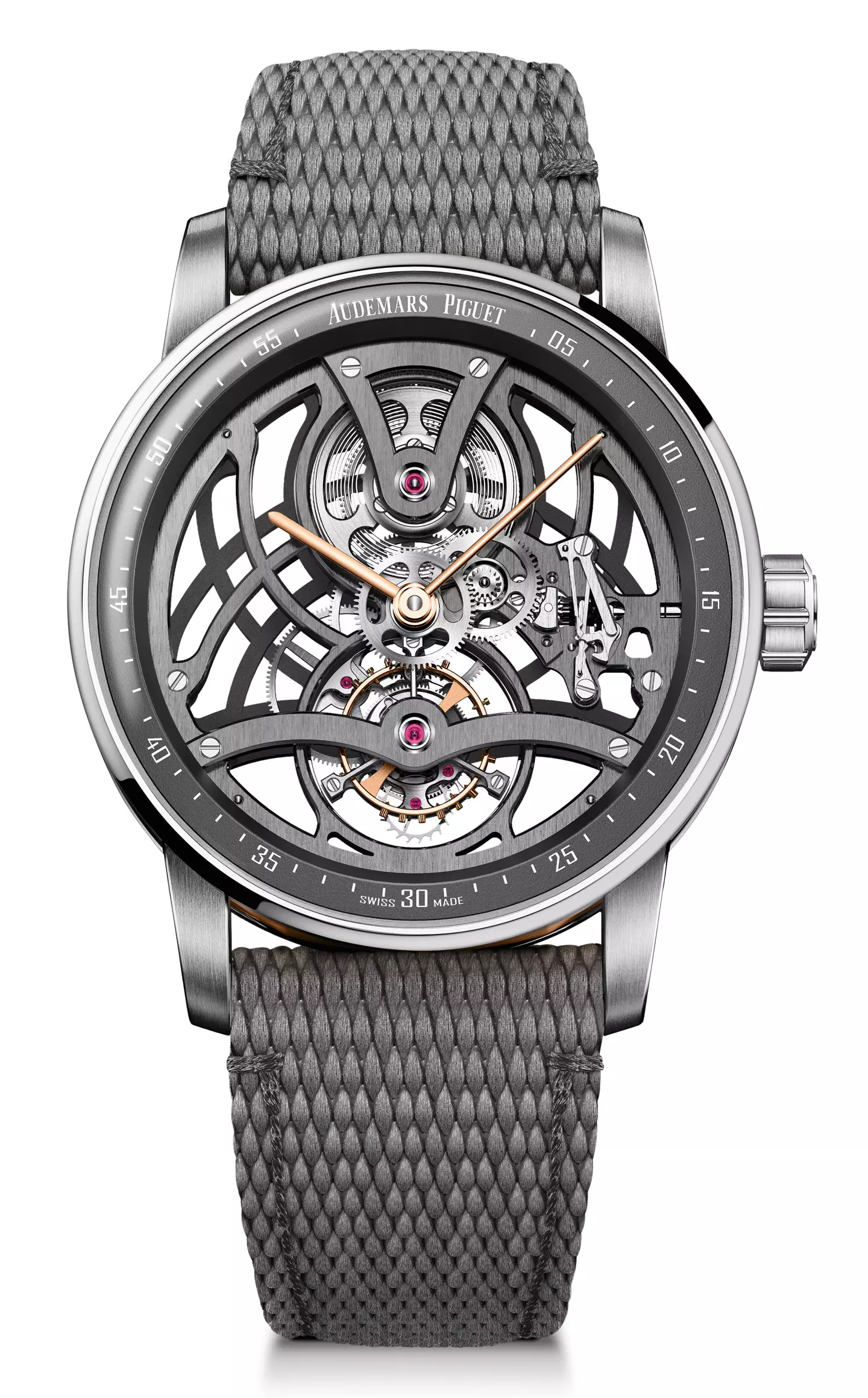 Audemars Piguet Code 11.59 Tourbillon ഓപ്പൺ വർക്ക്ഡ് ടു-ടോൺ വാച്ച് 3082_1